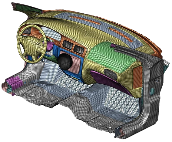 자동차 계기판 충돌 안정성 평가 : ECE R21